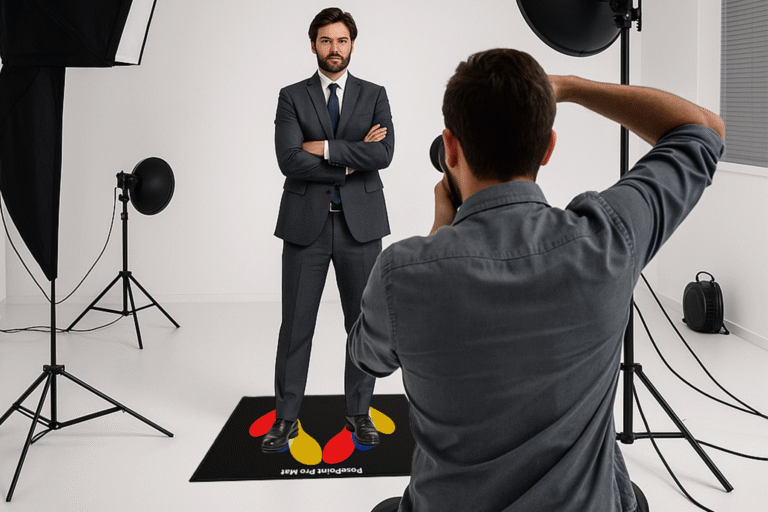 PosePoint Pro™ Mat – Headshot Posing Mat for Photographers | Foot ...